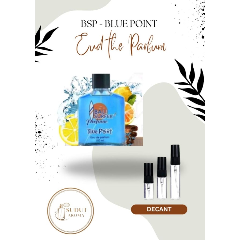 Jual Decant Perfume Bali Surfer Blue Point (100% Original) | Shopee ...