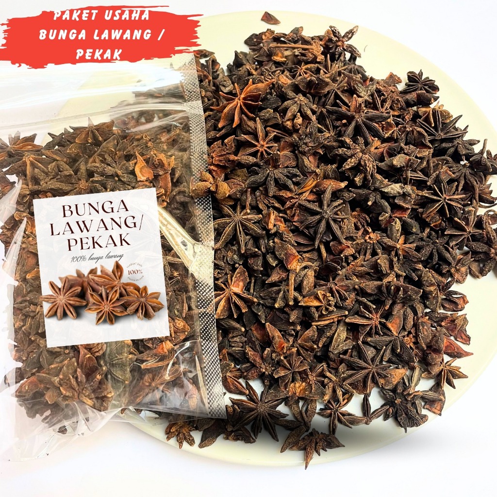 Jual Bunga Lawang Pekak Utuh / Star Anis / Premium | Shopee Indonesia