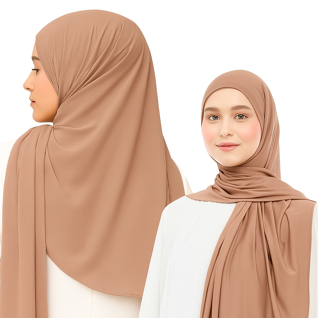 Jual NISHIMA Hijab Pashmina Instan Oval Jersey – Bahan Premium Lembut ...
