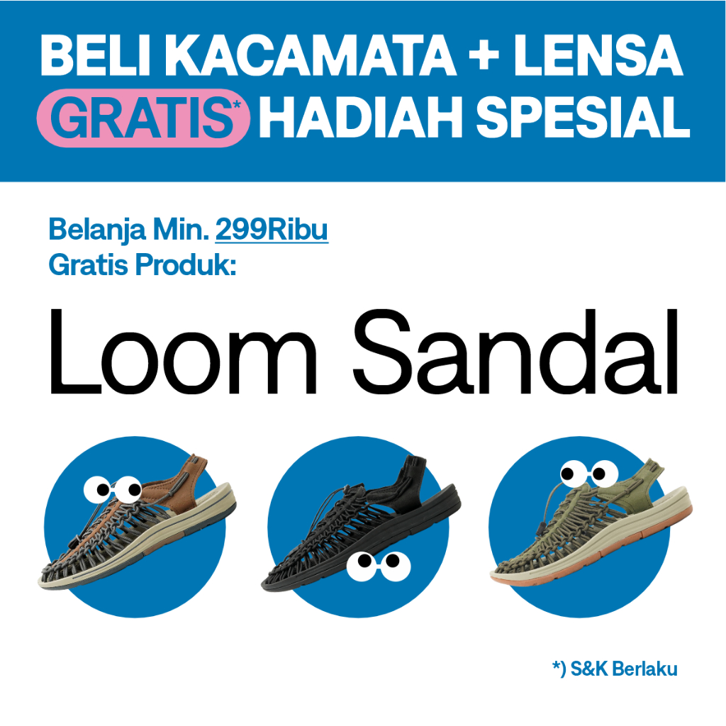 Jual SPECIAL FREE PRODUCT - Loom Sandals Porteegoods | Shopee Indonesia