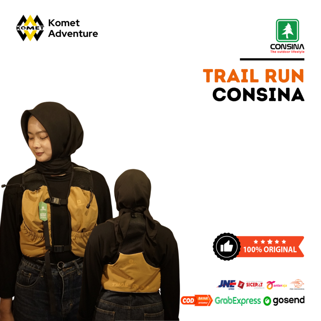 Jual Consina Trail Run Hydropack Vest Outdoor Gunung Hiking | Rompi ...