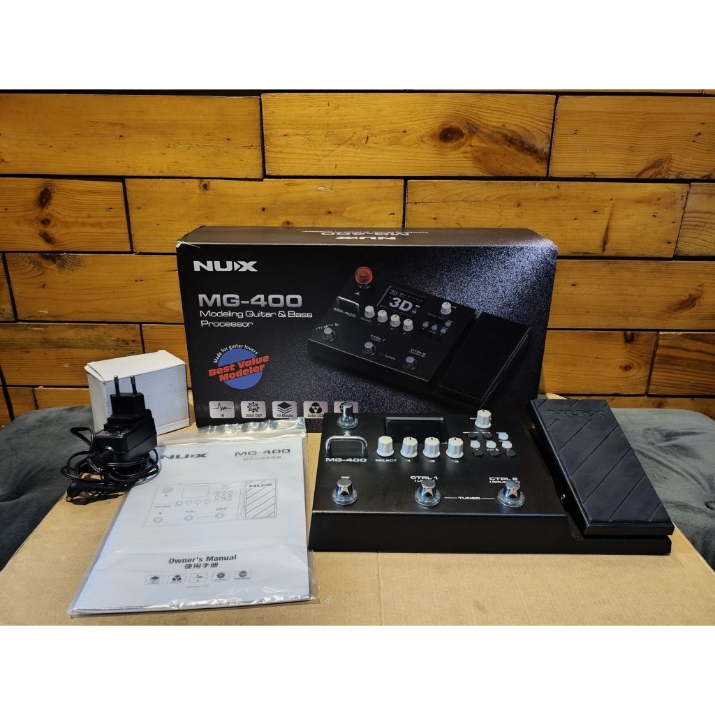 Jual NUX MG400| 2nd Efek Gitar mulus | Shopee Indonesia