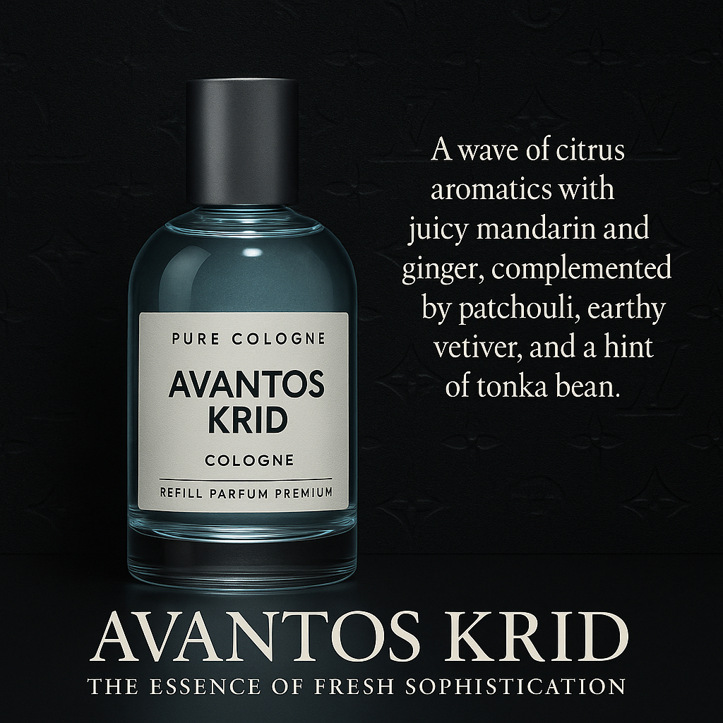Jual AVANTOS KRID COLOGNE BY PURE PERFUME | REFILL PREMIUM PRIA TAHAN ...