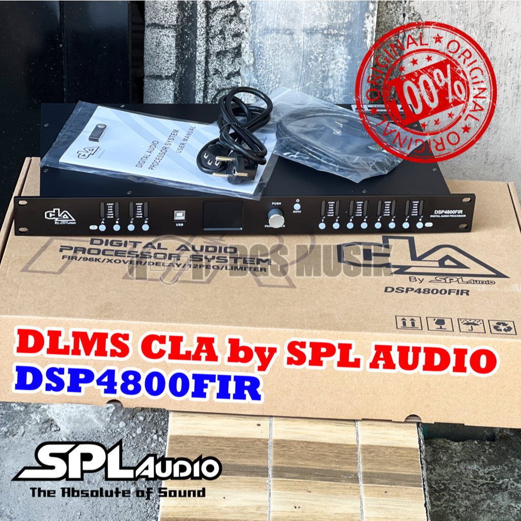 Jual DLMS CLA by SPL AUDIO DSP4800FIR - Management CLA by SPL AUDIO ...