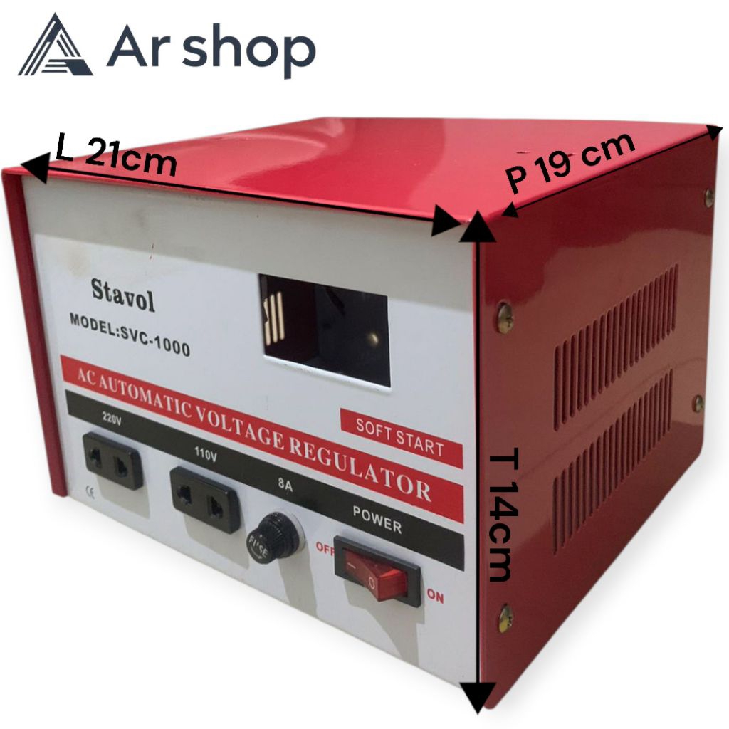 Jual Box/casing stabilizer oki 1000va project DIY | Shopee Indonesia