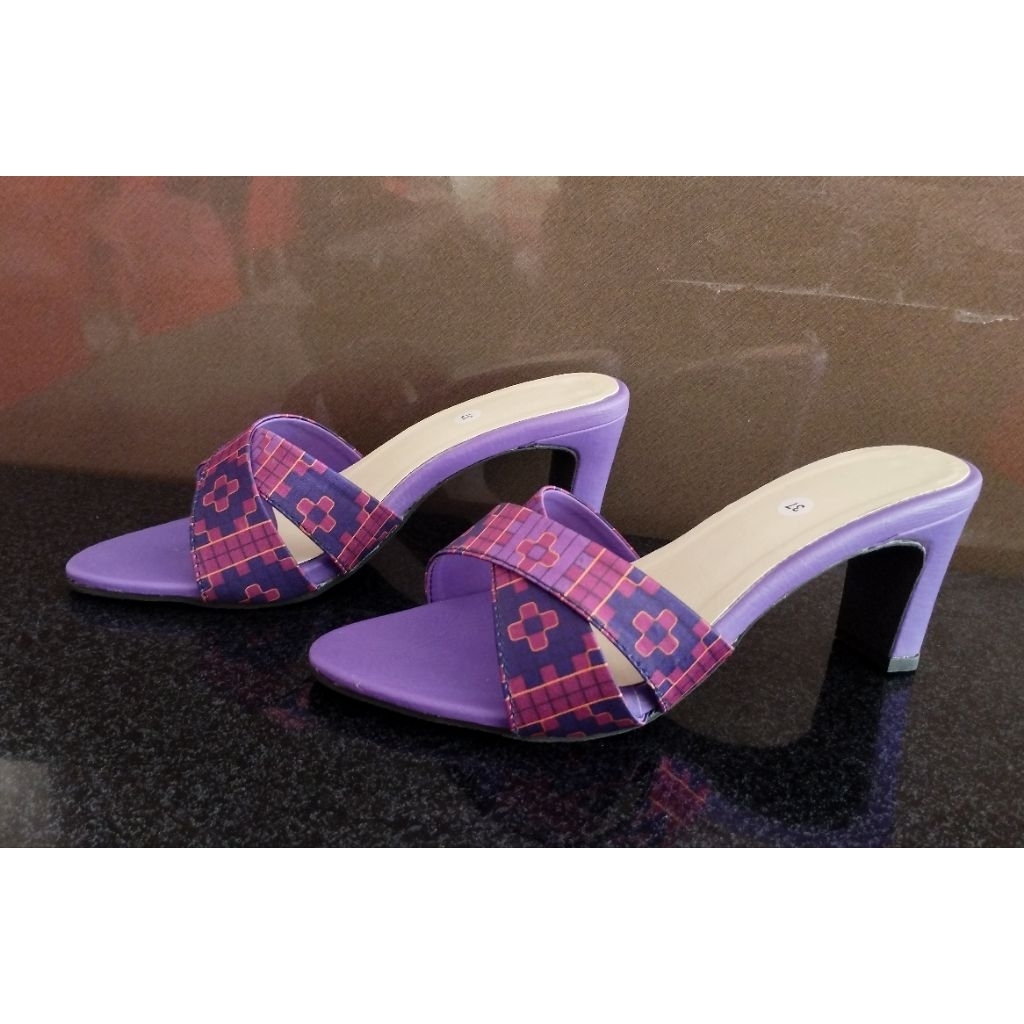 Jual Sandal pramugari ID heels 7 cm PO | Shopee Indonesia