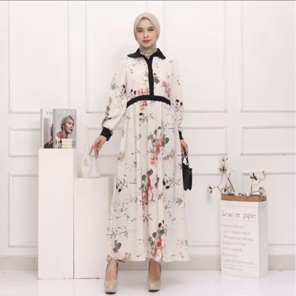 Jual dress Idalia bkka by threeM | Shopee Indonesia