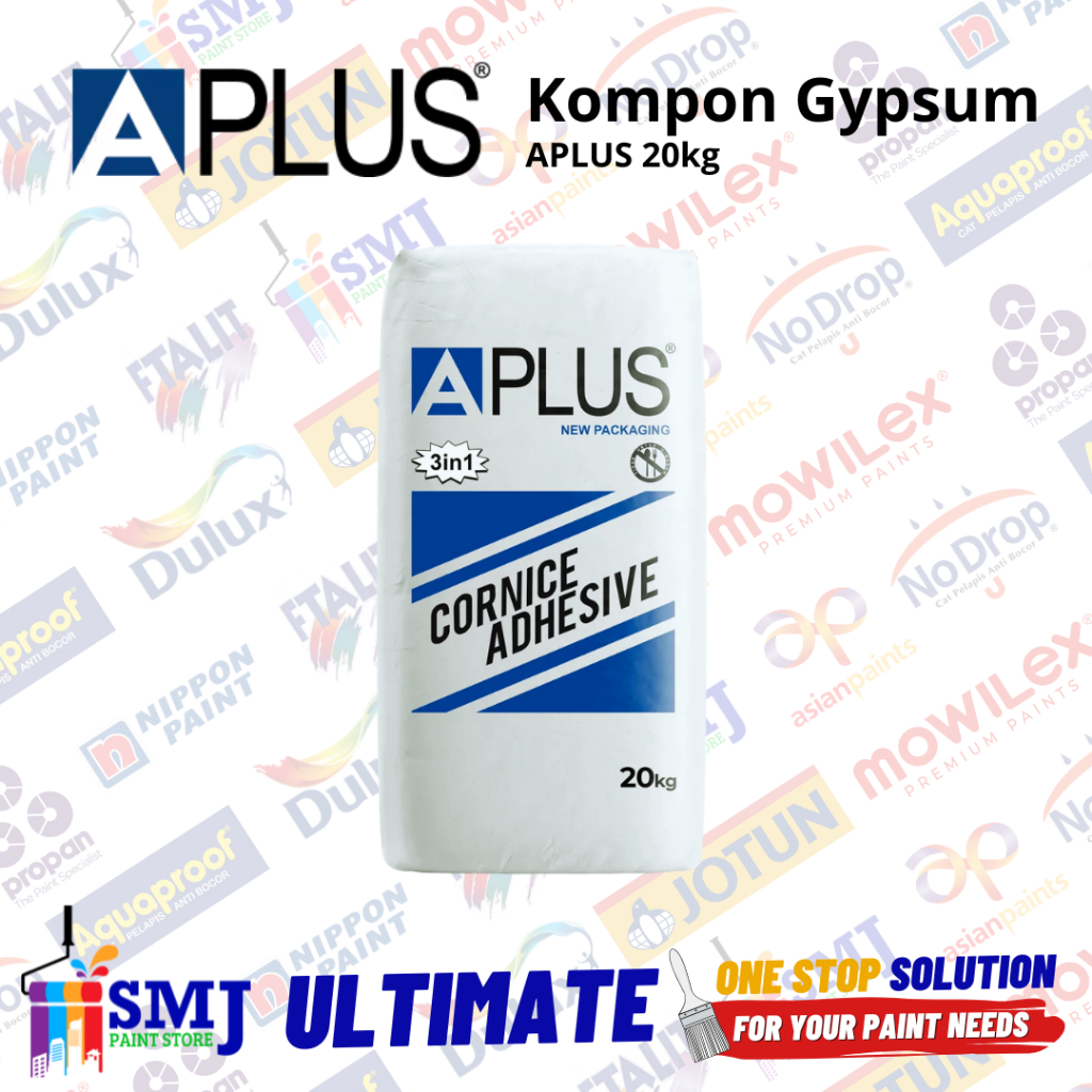 Jual Kompon Gypsum APLUS 20kg (sak) | Shopee Indonesia