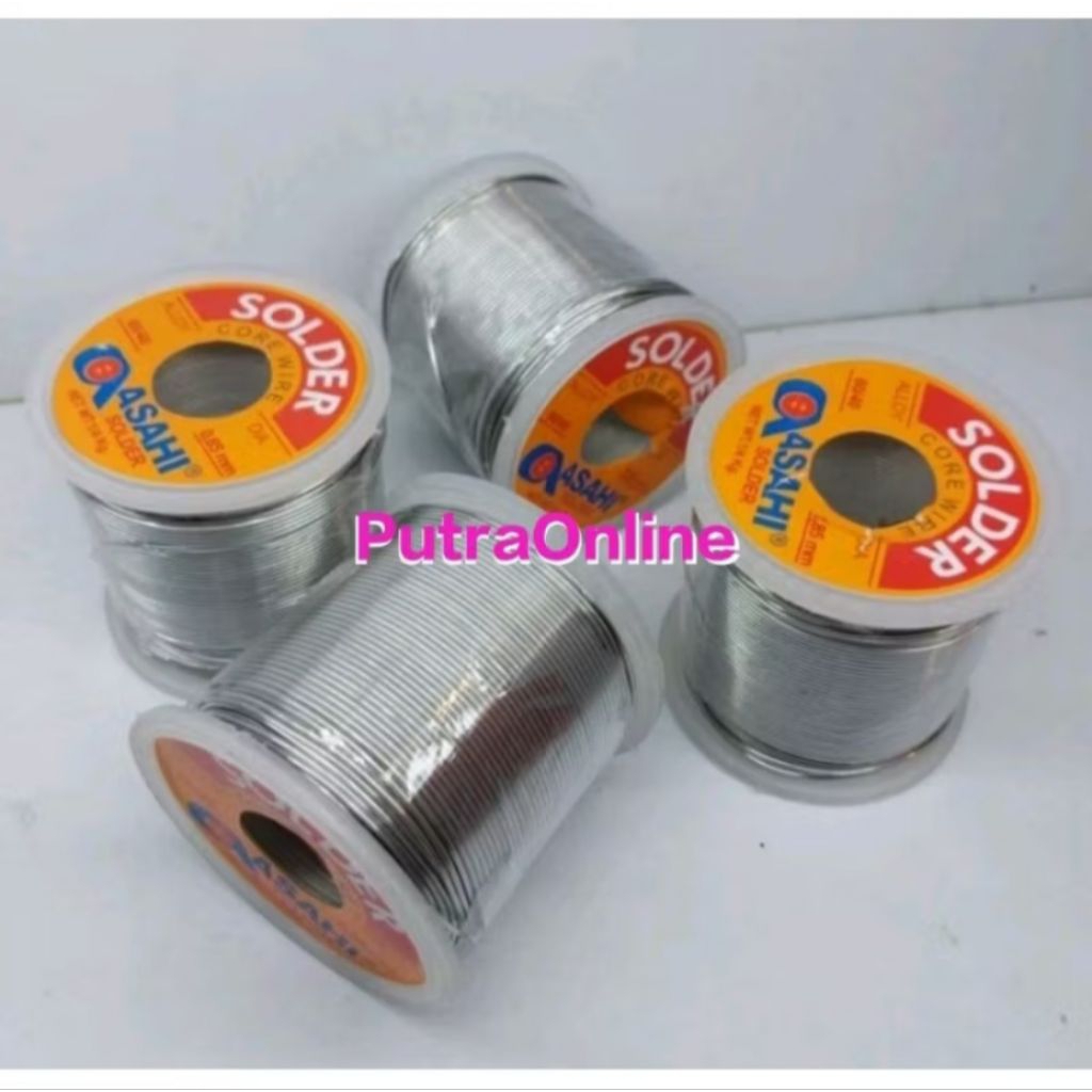 Jual Timah ASAHI Besar Jual Per/ 1kg isi 4rol Dia 0,85 mm - Timah ...