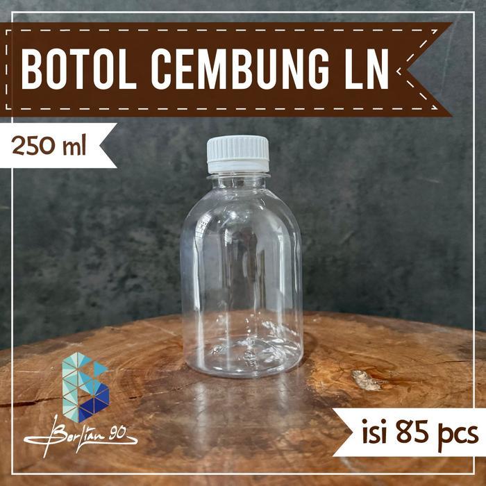 Jual ( Isi 77 ) Botol Cembung + Bubble Wrap / Botol Kopi 250ml / Botol ...