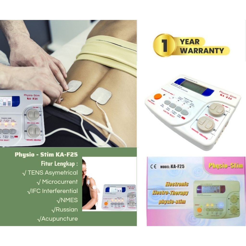 Jual PHYSIO STIM KA-F25 |TENS EMS NMES ALAT FISIOTERAPI/ELECTRO THERAPY ...