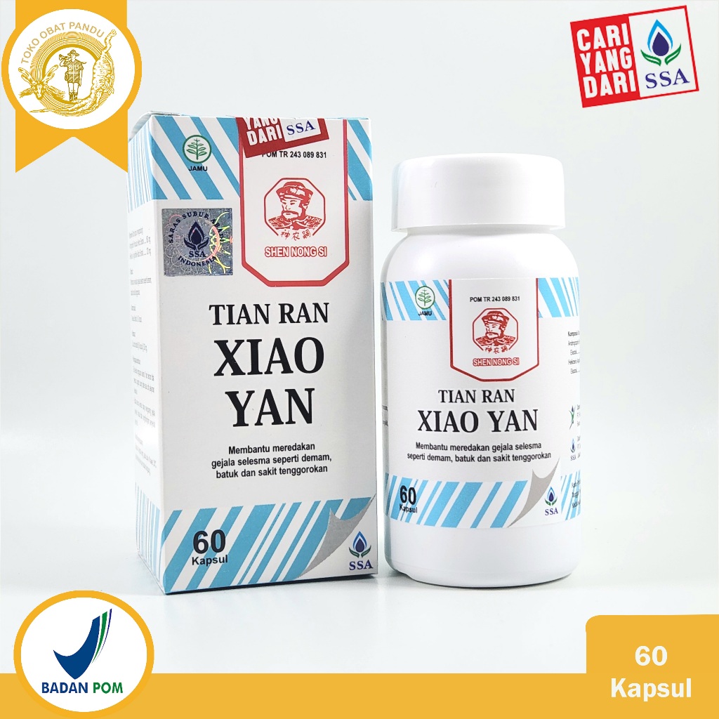 Jual TIAN RAN XIAO YAN (SSA) SHEN NONG SI / DEMAM BATUK SAKIT ...
