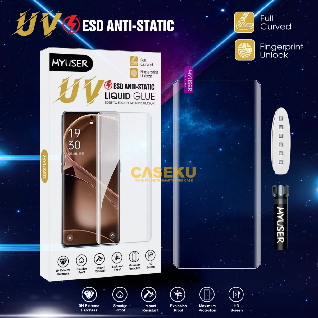 Jual Caseku - Antigores Kaca Tempered Glass UV Lamp Antistatic ESD ...