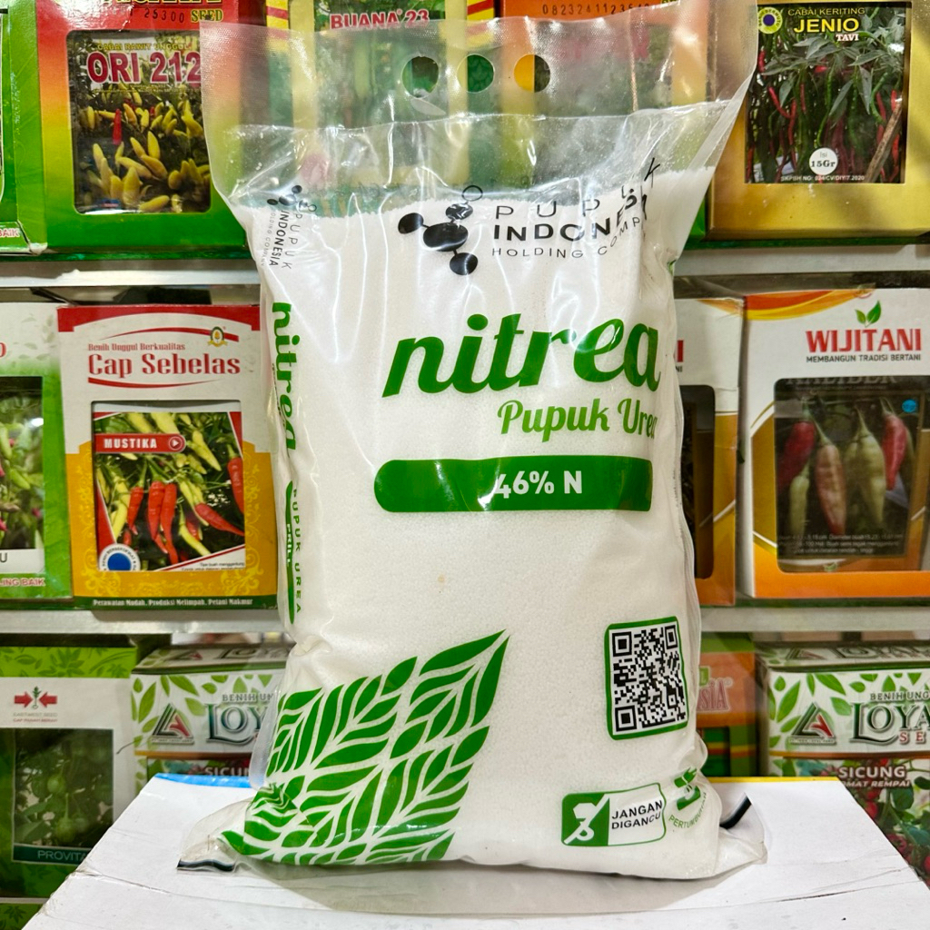 Jual PUPUK NITREA 5 Kg Nitrogen 46% - Urea Nitrea Kemasan Pabrik ...