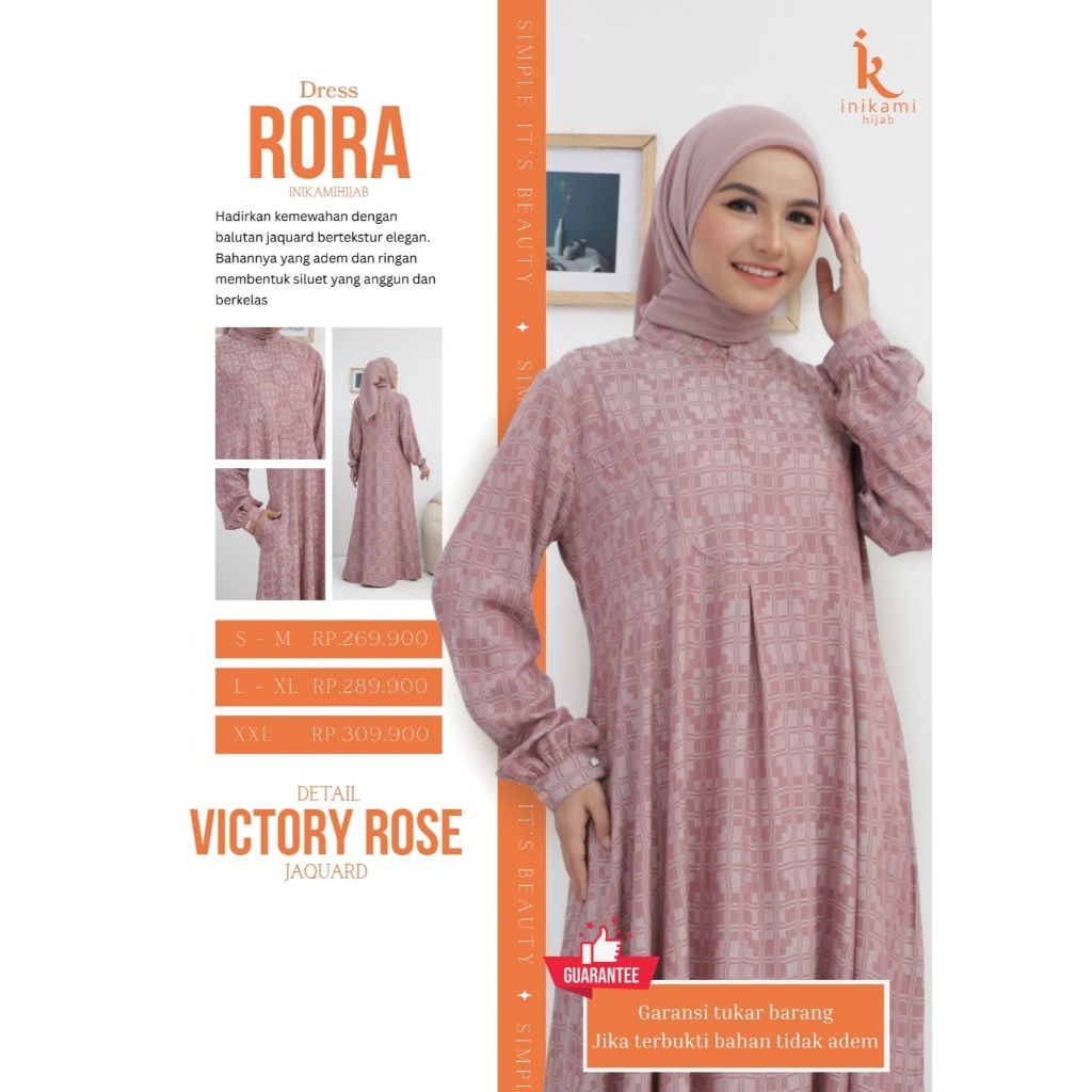 Jual RORA DRESS By Inikamihijab | Shopee Indonesia