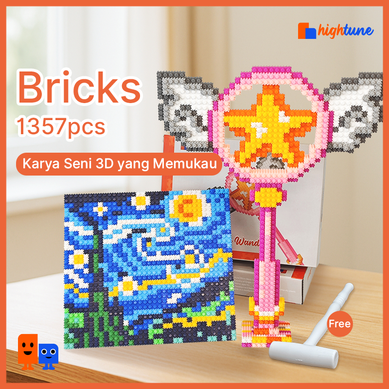 Jual HIGHTUNE Mainan Balok 3D Nano Block -Tongkat Ajaib / Magic Wand ...