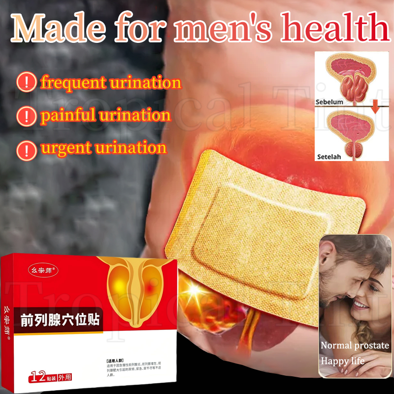 Jual prostat patch Obat Prostat Herbal Prostat Plester 12pcs Digunakan ...