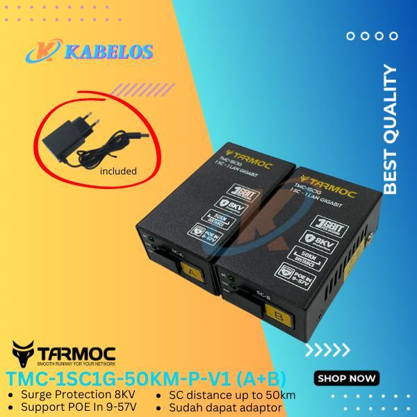 Jual Tarmoc TMC-1SC1G-50KM-P-V1 | Media Converter Switch 1SC 1LAN / 1 ...