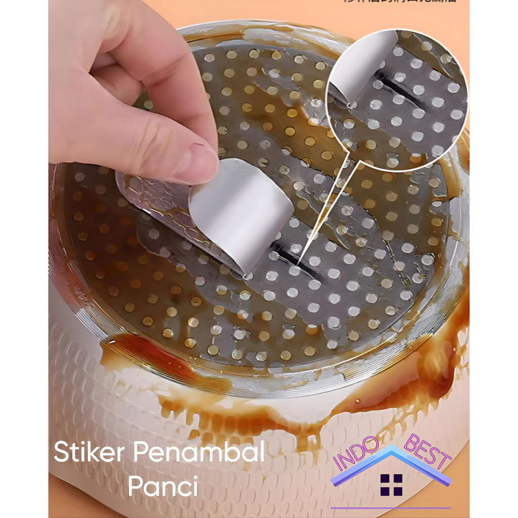 Jual IB Lem Tambal Lubang Panci Bocor Tahan Panas / Stiker Penambal ...