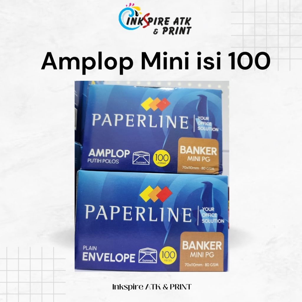Jual Amplop Mini / Kartu isi 100 (Paperline) | Shopee Indonesia