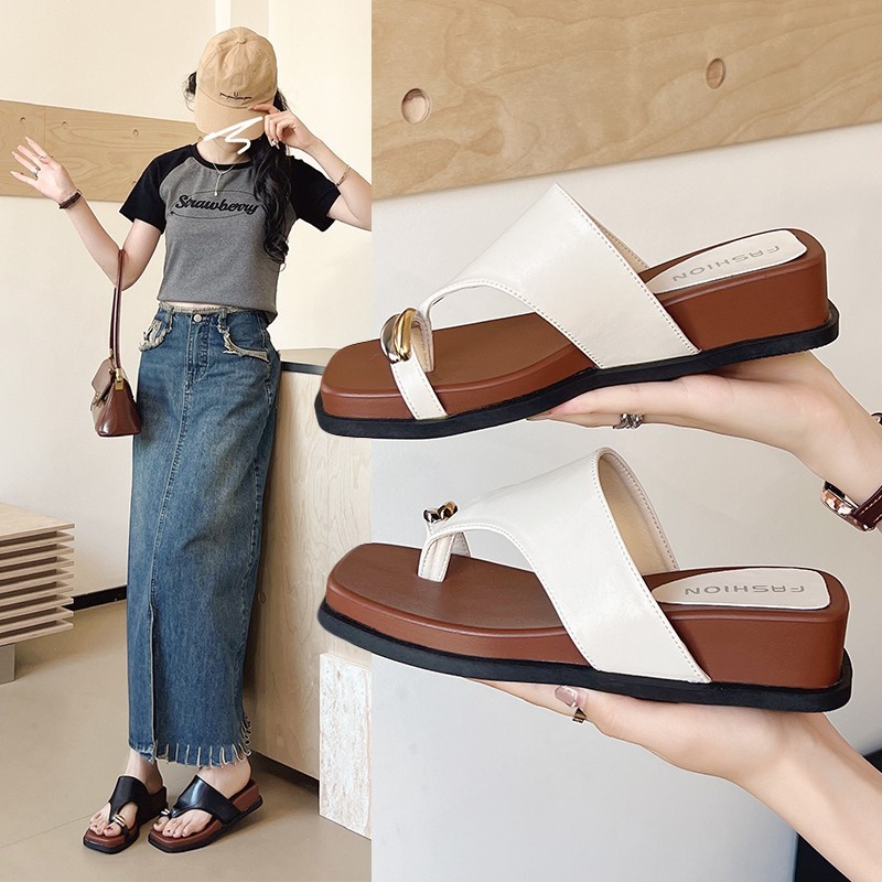 Jual Sandal Jepit Selop Wanita Empuk Fashion Modis Model Elegant ...