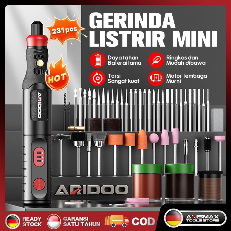 Jual Bor Mini Grinder Set Mesin Ukir Poles Gerinda Listrik Alat Ukir ...