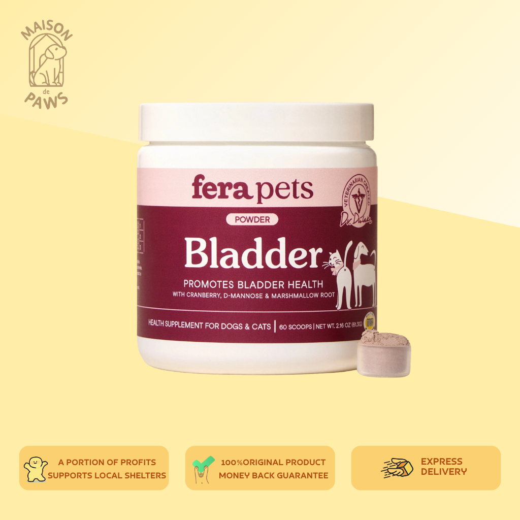 Jual Fera Pets Organic Bladder Support - Dog & Cat Urinary Supplement ...