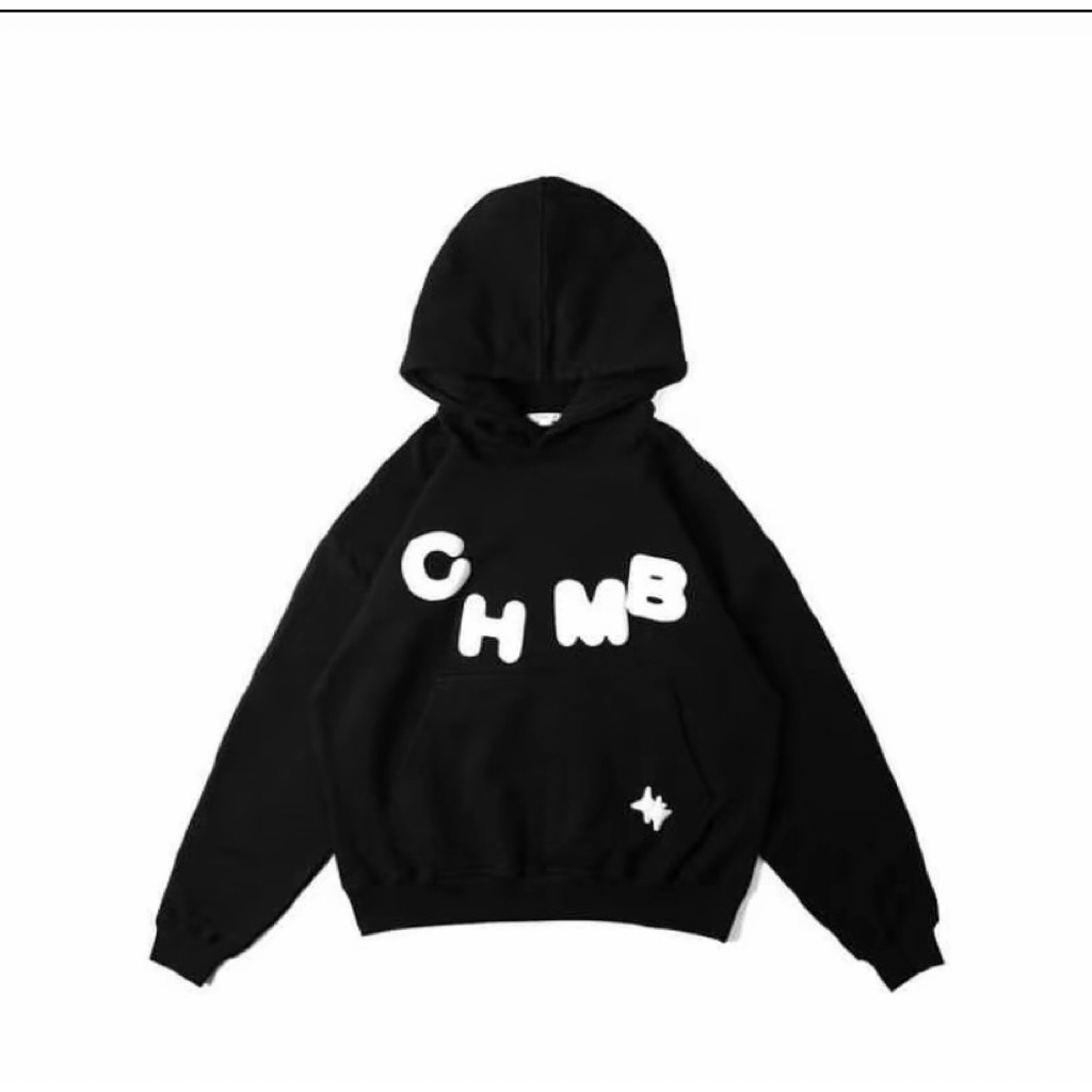 Jual CHMB - Hoodie Boxy Original 100% CHMB Basic Black (New Size L ...