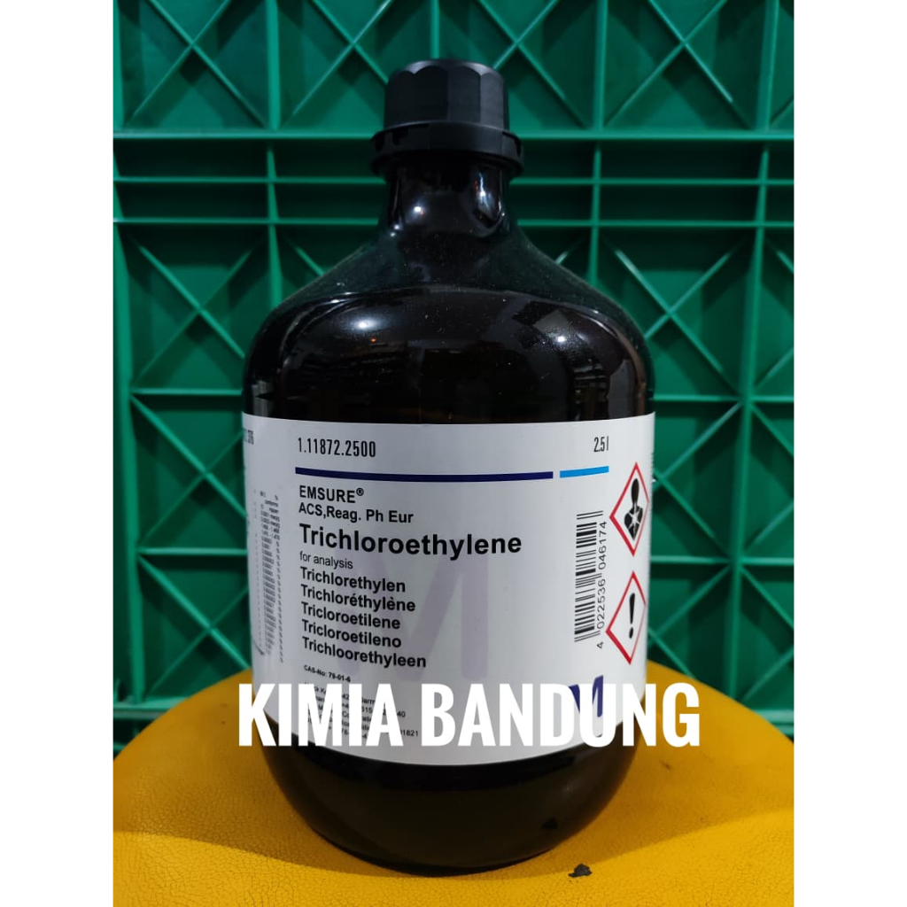 Jual Trichloroethylene FOR ANALISYS / C2HCl3 MERCK / TRIKLOROETAN UNTUK ...