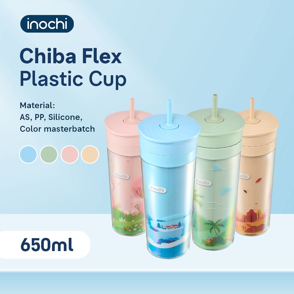 Jual Inochi Chiba Flex plastic cup 650ml (2 layers) | Shopee Indonesia