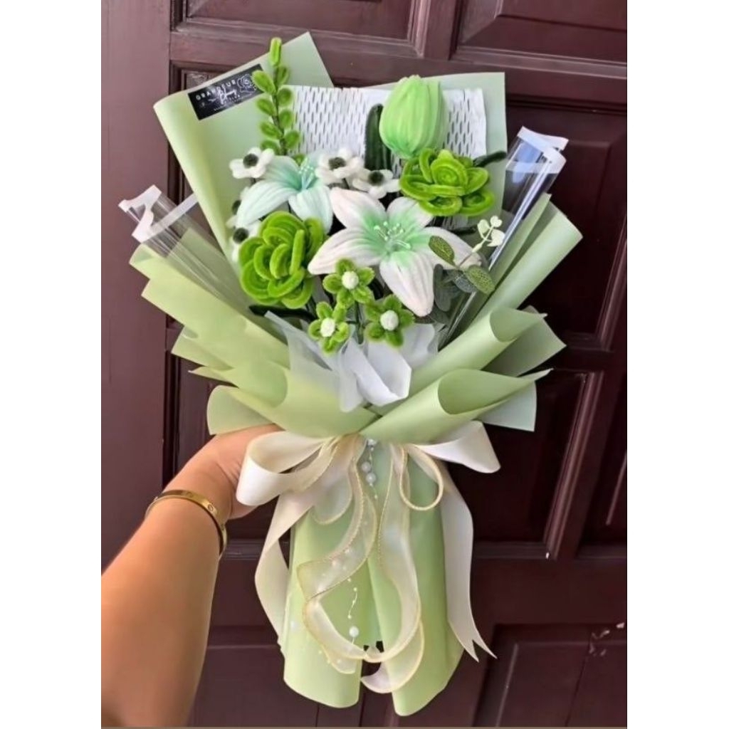 Jual Buket Bunga Kawat Bulu | Shopee Indonesia