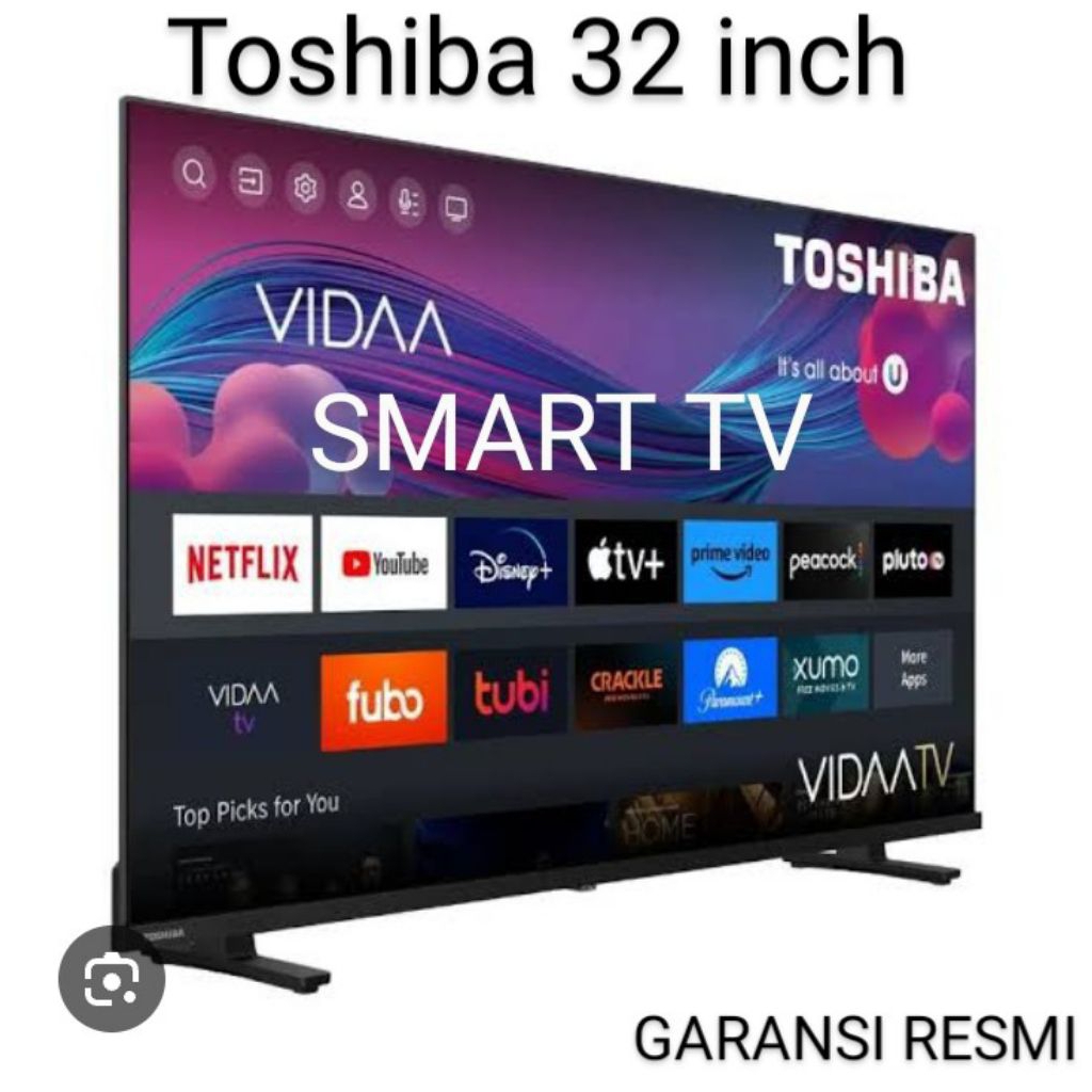 Jual Toshiba VIDAA 32 INCH SMART TV 32E31KP / 32V31LP GARANSI RESMI ...