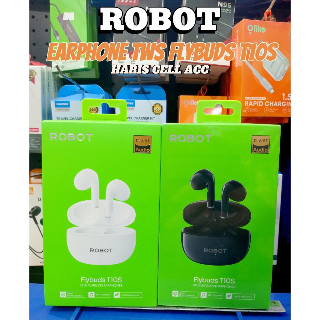 Jual TWS ROBOT Flybuds T10S – Earbuds Keren Buat Semua Aktivitas ...