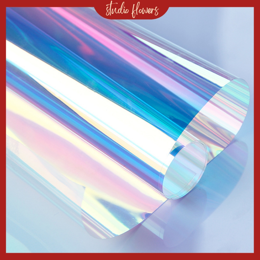 Jual (1 Roll) Hologram Kertas Buket Bunga Hologram Flower Wrapping ...