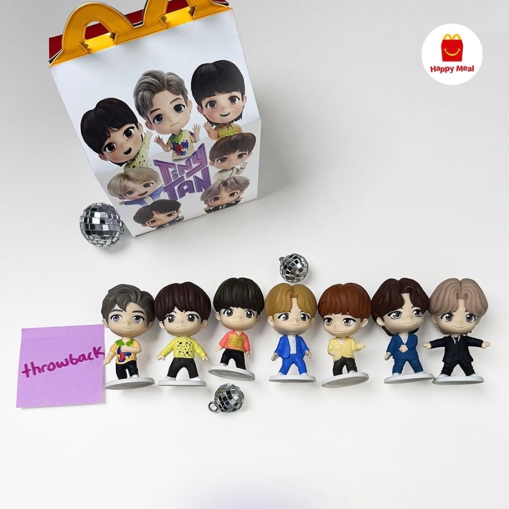Jual BTS MCD TINYTAN FIGURE HAPPY MEAL MCDONALDS BTS TINY TAN MCDONALD ...