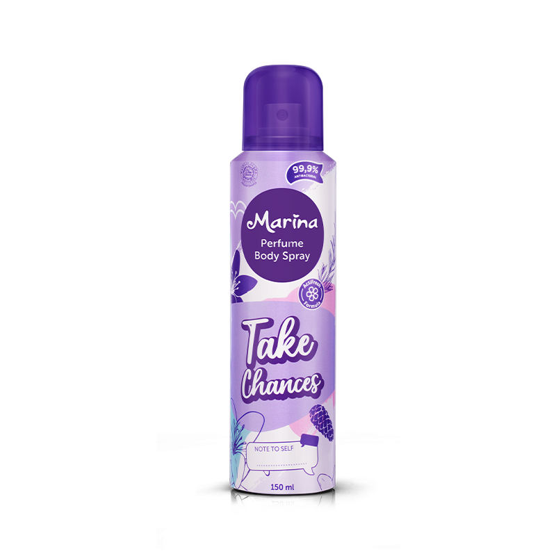 Jual Marina Perfume Body Spary Take Chances150 ML | Shopee Indonesia