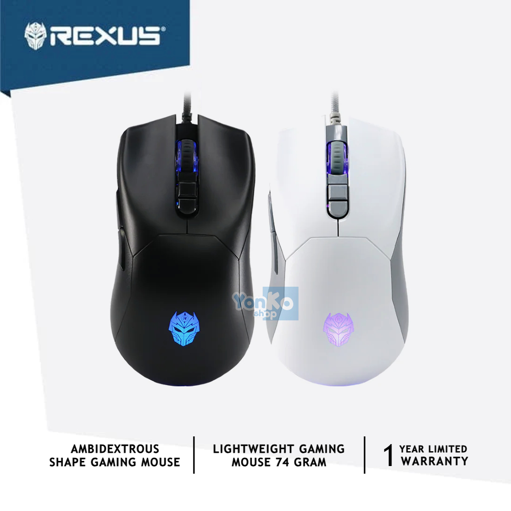 Jual Rexus Mouse Gaming Xierra G23 RGB Mouse Macro 7 Buttons ...