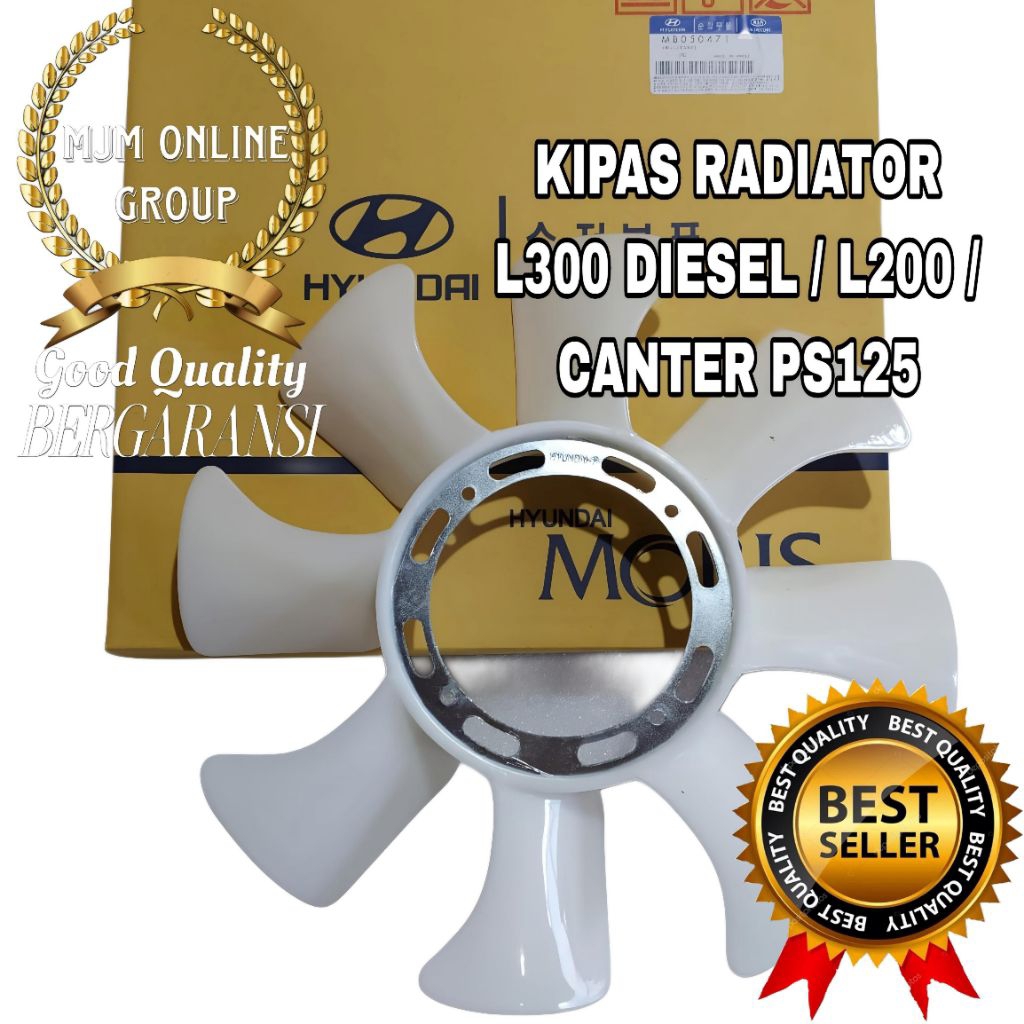 Jual Kipas Radiator L300 Diesel Canter Ps125 L200 Strada Hyundai ...