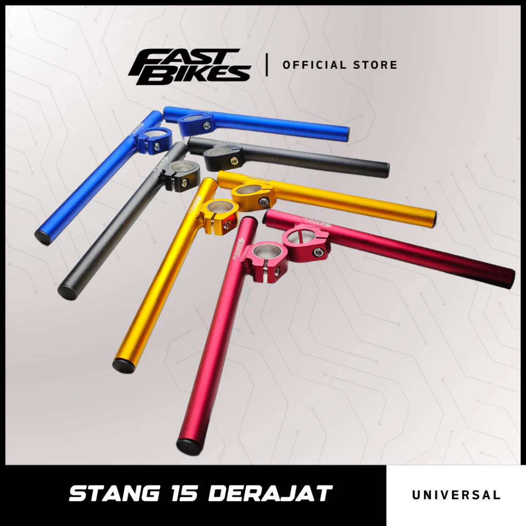 Jual Stang Jepit Drag 15 Derajat Bisa Untuk Motor Satria Fu Ninja R RR ...