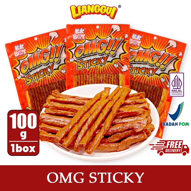 Jual Lianggui - Halal Veg Spicy Cemilan (Spicy Sticks), OMG Addictively ...