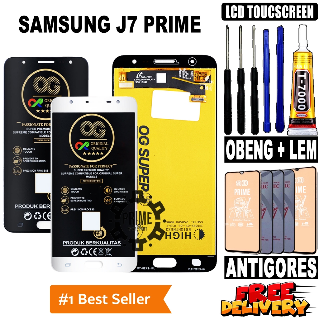 Jual LCD SAMSUNG J7 PRIME ORIGINAL OEM LCD TOUCHSCREEN SAMSUNG J7 PRIME ...