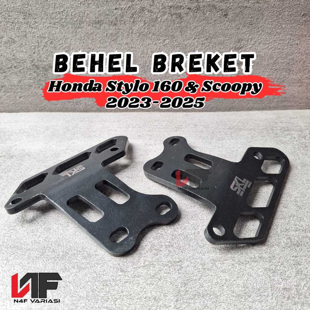 Jual Breket Behel Stylo 160, Scoopy 2023-2025 Bracket Behel Belakang ...