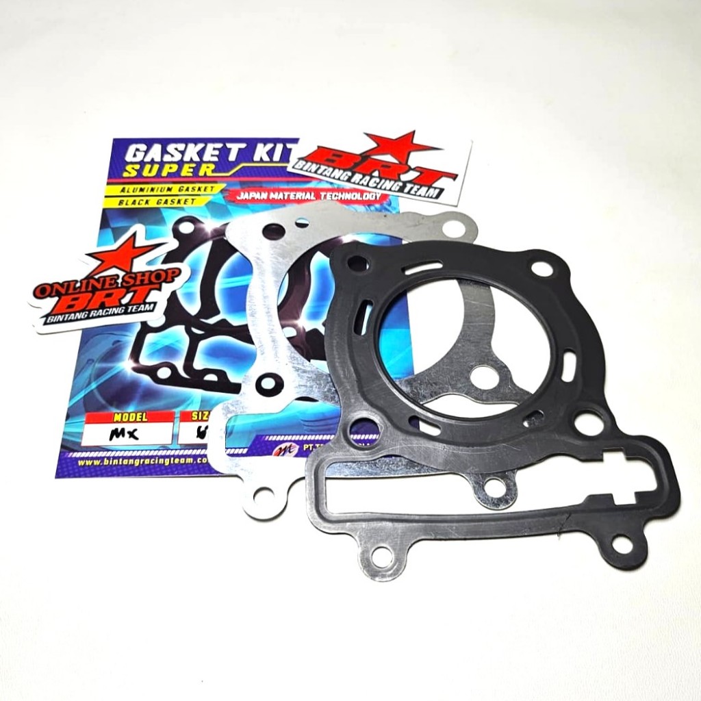 Jual GASKET BRT PAKING BLOK HEAD MX KING R15 V1 V2 NVL NVA VIXION OLD ...