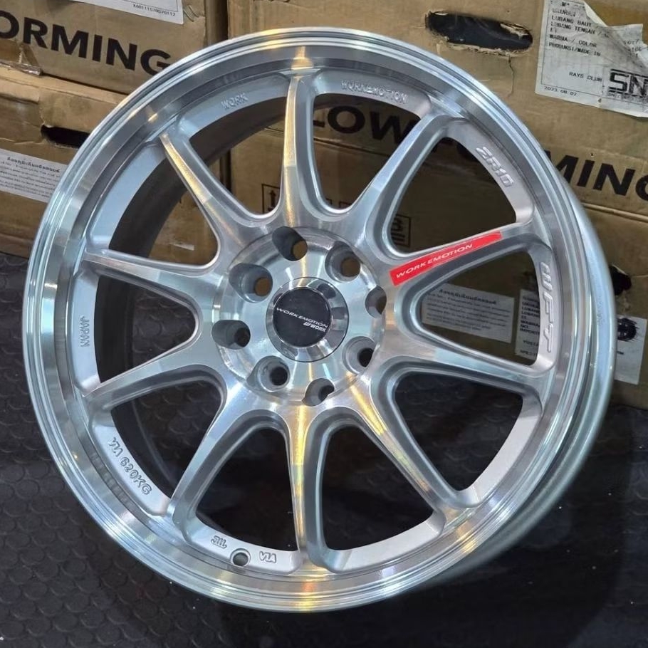 Jual velg racing r16 WORK EMOTION ZR10 POLISH PCD 4X100 - 4X114,3 velg ...