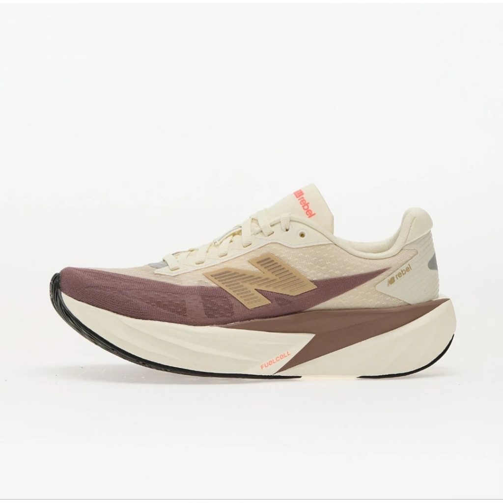 Jual Sepatu NB Running Rebel V5 " Beige / Brown " | Shopee Indonesia