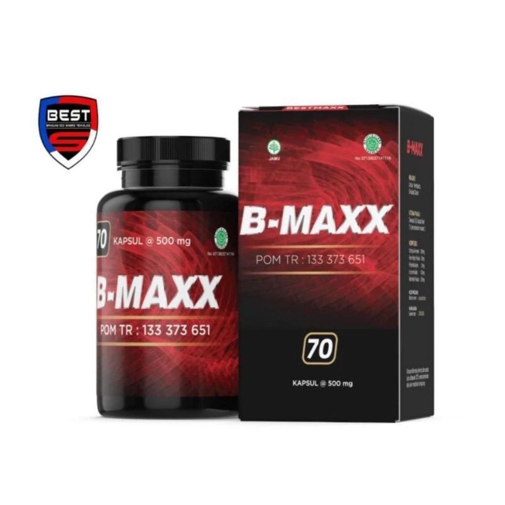 Jual Suplemen Herbal B Max Original 100% BPOM 1 Box Isi 70 kapsul ...
