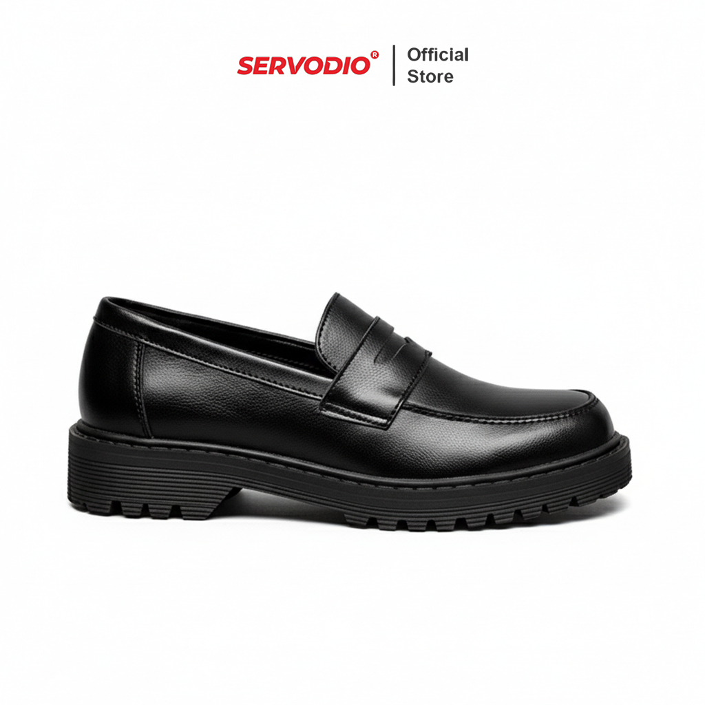 Jual Servodio – Galuh Black Loafers | Sepatu Wanita Elegan Formal ...