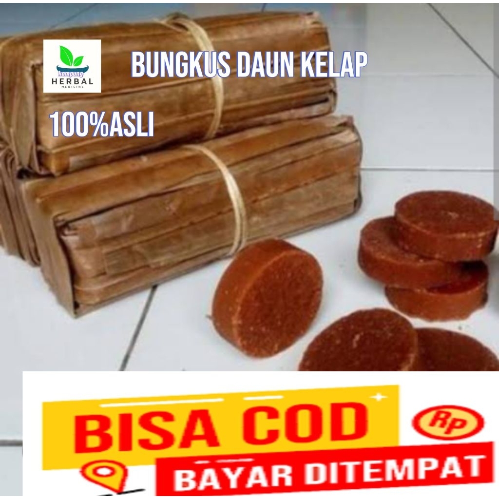 Jual gula aren asli 100#% bungkus daun kelapa | Shopee Indonesia
