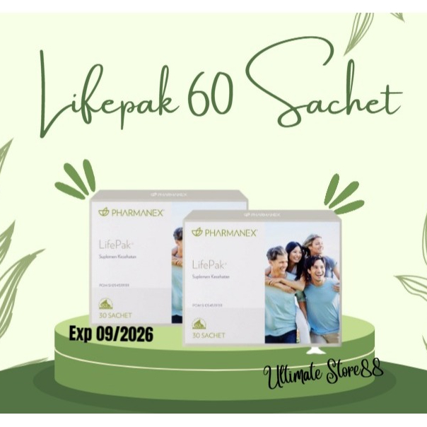 Jual Life Pak Isi 2 Box 60 Sachet / Lifepak ED 09/2026 | Shopee Indonesia
