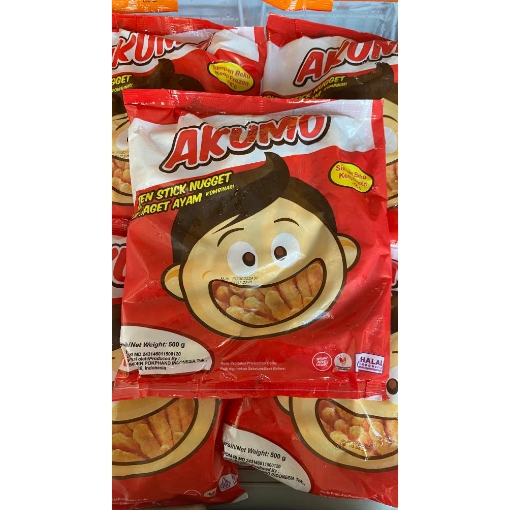 Jual akumo chicken nugget stik 500gr | Shopee Indonesia